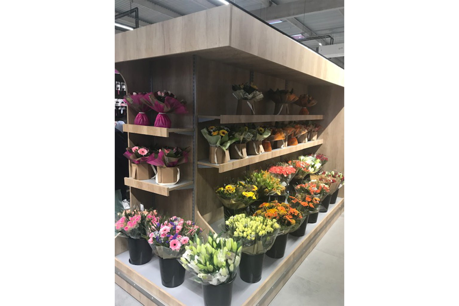 Présentoir Plantes et Fleurs | Mobilier sur-mesure | Vidal Agencement