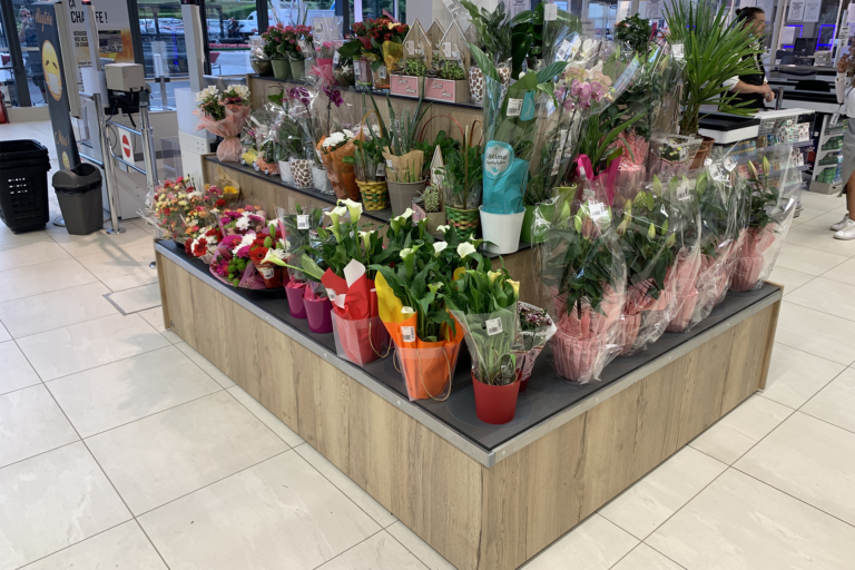 Présentoir Plantes et Fleurs | Mobilier sur-mesure | Vidal Agencement