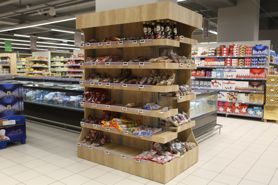 Mobilier Présentoir Saucisson | Mobiliers sur-mesure | MSG Vidal Agencement